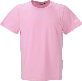 GCDS Gcds, Homme, Tops, Rose, Taille: M Essentials A2Em2300Uw1-45 T-shirt