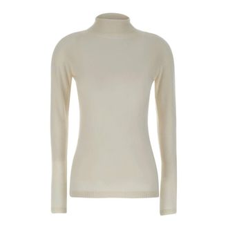 Fabiana Filippi Femme, Pulls, Blanc, Taille: 34 FR Pull &agrave; col roul&eacute;