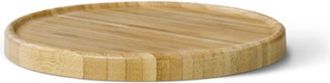 Bredemeijer runder brauner Untersetzer aus Holz &Oslash; 18 cm f&uuml;r Teekannen