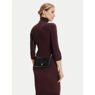 Pinko Handtasche PINKO Flat Horizontal Mini AI 25-26 104277 A2OH Schwarz