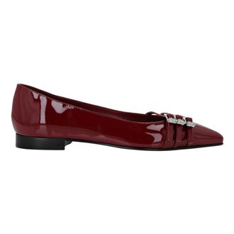 Philipp Plein Femme, Chaussures, Rouge, Taille: 40 EU Ballerines Multi-Brides T&ecirc;te de Mort