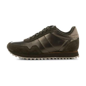 Woden Metallic Nylon Moss Sneakers - - Shoes - Damen - Gr&uuml;n - 38 EU