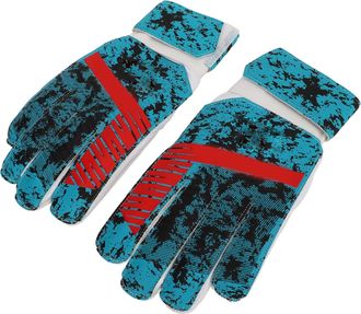 Generic Fußball-Torwarthandschuhe, Hautfreundliche, Verschleißfeste Torwarthandschuhe für den Innenbereich (Nr. 9)