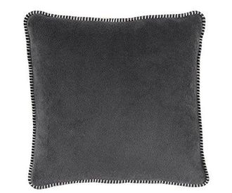 BIEDERLACK Bocasa Kissen Aura, 50x50 cm/mit Füllung anthrazit, 50 x 50 cm