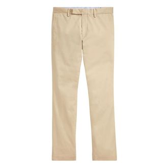 Ralph Lauren Pantalon chino stretch coupe slim - Homme - Pantalons - Beige - Taille: W36