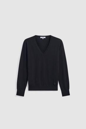 Gerard Darel Pull V en laine fine - RACHEL - Noir