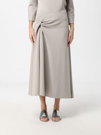 Meimeij Jupe Femme couleur Gris
