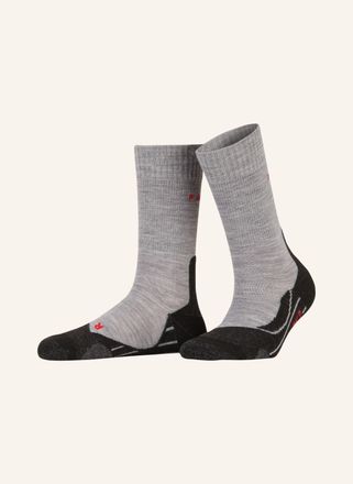 Falke Trekking-Socken tk2 Mit Merinowolle grau