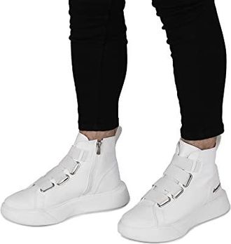 Bonamaison Homme TRRBA100050 Fashion Boot, Blanc, 40 EU