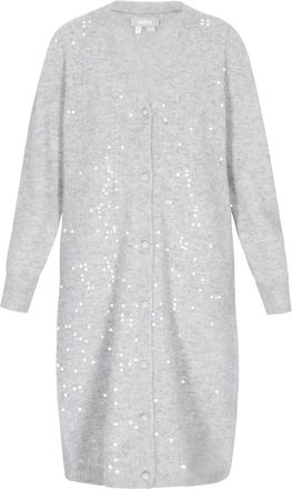 Usha Strickjacke Frauen HellGrauMelange