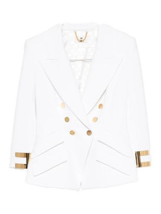 Elisabetta Franchi Blazer - Cr&egrave;me