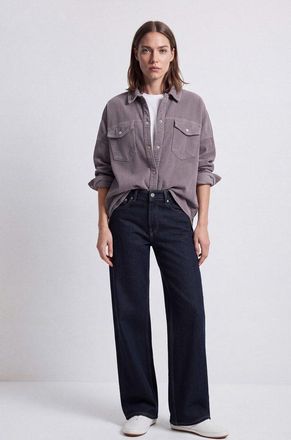 Mavi Langarmbluse FIONA Boyfriend Cord Overshirt
