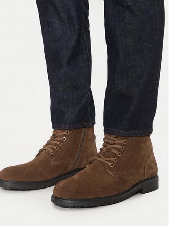 Pepe Jeans London Schn&uuml;rschuhe PMS50247 Braun