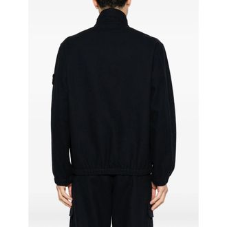 Stone Island Logo-patch Zip-up Jacket