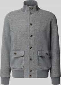 Ragman Strickjacke aus Wolle mit Pattentaschen