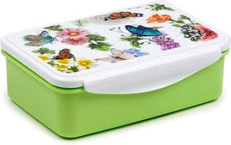 Puckator Lunchbox mit Clipverschluss - Schmetterlinge - Butterfly Meadows