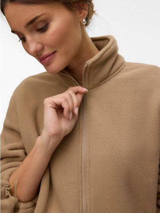 Vero Moda Fleecejacke VMJANNIE LS FLEECE ZIP JACKET EXP Kunstfaser