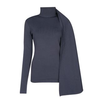 Entire studios Wickelpullover - - Knitwear - Damen - Blau - M/L