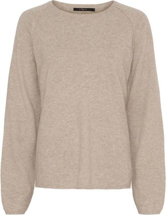BTF-CPH Btfcph, Femme, Pulls, Beige, Taille: 36 FR Tricot ras du cou