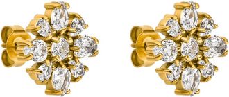 Purelei Blossom Ohrringe mit Zirkonia Steinen