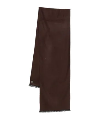 Emporio Armani &Eacute;charpe - Marron