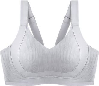 Generic Soutien Gorge Invisible Soutien Gorge sans Armature Brassiere Femme sans Armature De Classique Bretelles Invisibles Soie Glac&eacute;e D&eacute;bardeur Collecte Ant