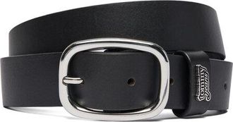 Tommy Jeans G&uuml;rtel Tjw Oval 3.0 Buckle AW0AW18812 Schwarz
