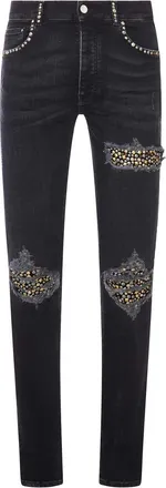 Amiri Skinny Jeans - Schwarz