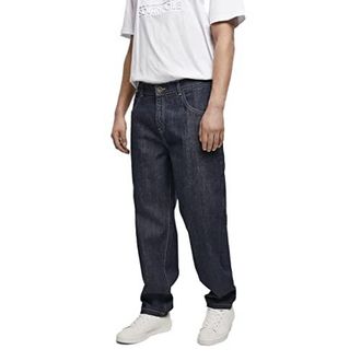 Southpole Embossed Denim Pantalons, raw Indigo, 31 Homme