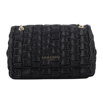 Ermanno Scervino Grand sac &agrave; rabat Brooke - Femme - Sacs - Noir - Taille: ONE Size