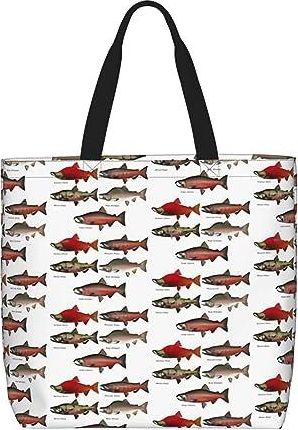 Generic Saumon Sac Fourre-Tout Grand Sacs De Courses R&eacute;utilisable Sac A Main Femmes Pour Quotidienne Travail Gym