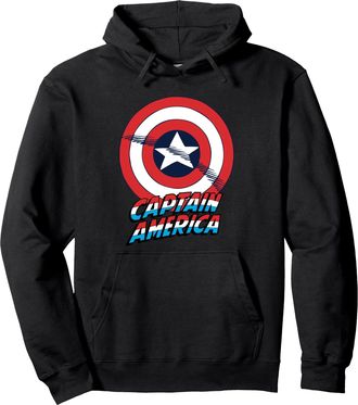 MARVEL Captain America With Shield Pullover Hoodie