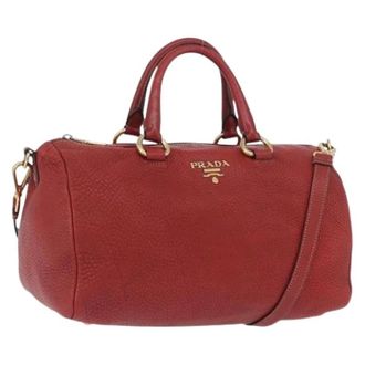Prada Pre-owned Vintage Hand Bag - - Pre-owned - Damen - Rot - ONE SIZE