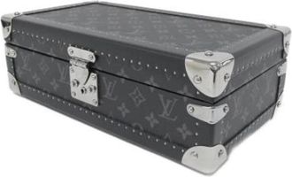 Louis Vuitton unisex, Pre-owned, Noir, Taille: ONE Size Bureau &agrave; domicile en toile Pre-owned