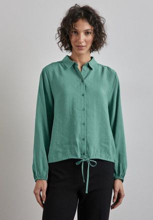 Street One Langarmbluse mit Materialmix