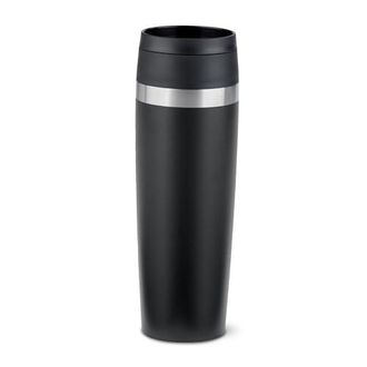 Emsa N2023550 Travel Mug Classic 0,5 Liter, neuer Komfort-Schraubverschluss, Pulverbeschichtung, Edelstahl, 6h hei&szlig; und 12h kalt, 100% dicht, 360&deg;-Trink&ouml;ff