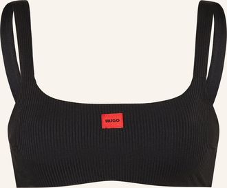 HUGO BOSS Hugo Bustier-Bikini-Top Signature schwarz