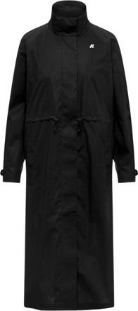 K-Way Femme, Vestes, Noir, Taille: 44 FR Manteau 3 couches Barbrein