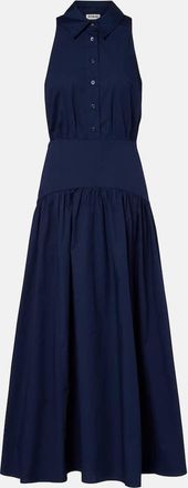 Staud Robe midi Romy en coton