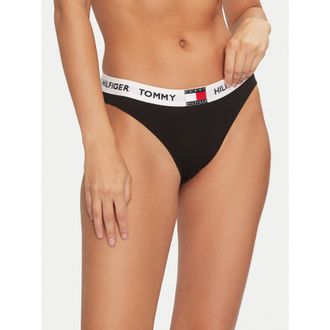Tommy Hilfiger Klassischer Damenslip UW0UW05617 Schwarz