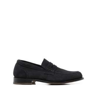 Trickers Klassischer Leder Loafer Schuh - - Shoes - Herren - Schwarzk - 43 EU