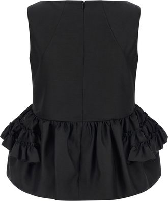 Dries Van Noten Casey Top - Black