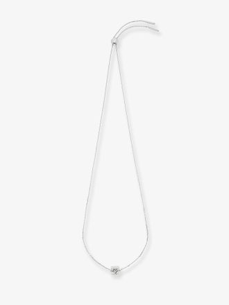 Loewe Anagram Bomb&egrave; Sterling Silver necklace - LOEWE - gender_Woman