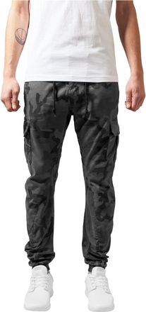 Urban Classics Herren Hose Camo Cargo Jogging Pants, Grey camo, Gr. W34