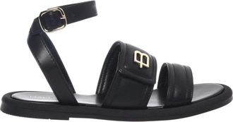 Baldinini Femme, Chaussures, Noir, Taille: 36 EU Nappa Sandal