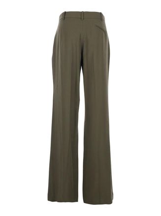 Federica Tosi Womens Trousers Green
