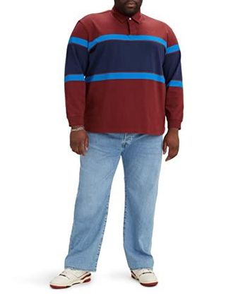 Levi's 501 Original Fit Big & Tall Jeans Homme, Medium Indigo Worn In, 40W / 38L