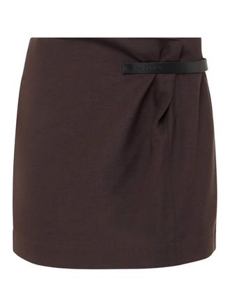 J.W.Anderson J. W. Anderson Mini Jupe - Marron