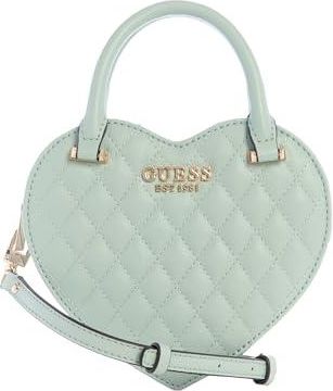 Guess sac &agrave; main sac &agrave; &eacute;paule bandouli&egrave;re Atabey Heart Bag Light Sage menthe