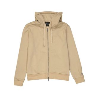 Les Hommes Zip-up Langarm-Hoodie - - Sweatshirts & Hoodies - Herren - Beige - L